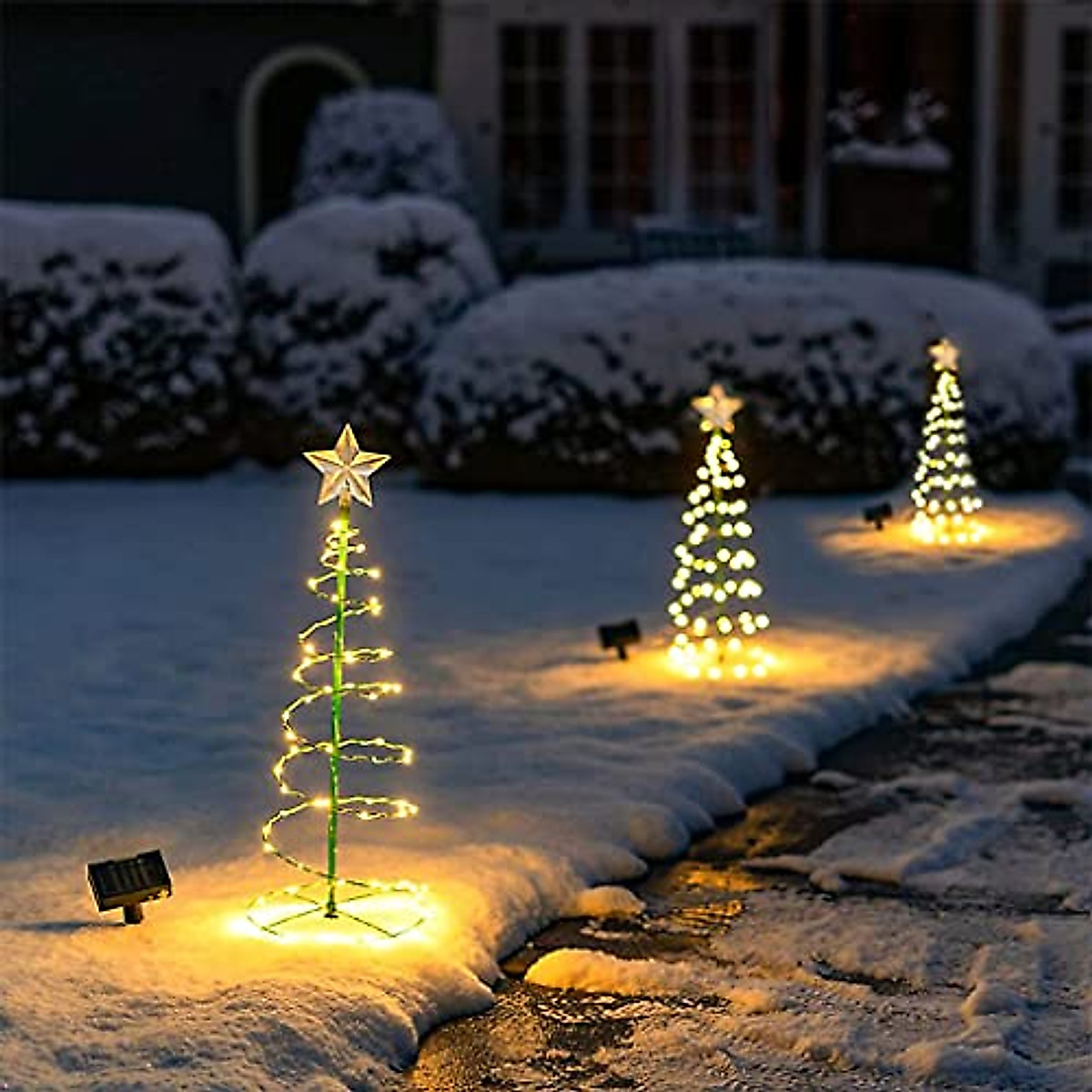 LED Tree Decor Star Lights String Waterproof for Christmas Home Party Wedding Garden Yard Patio Xmas Outdoor Decor xmas string lights outdoor waterproof for outside solar led star string lights xmas