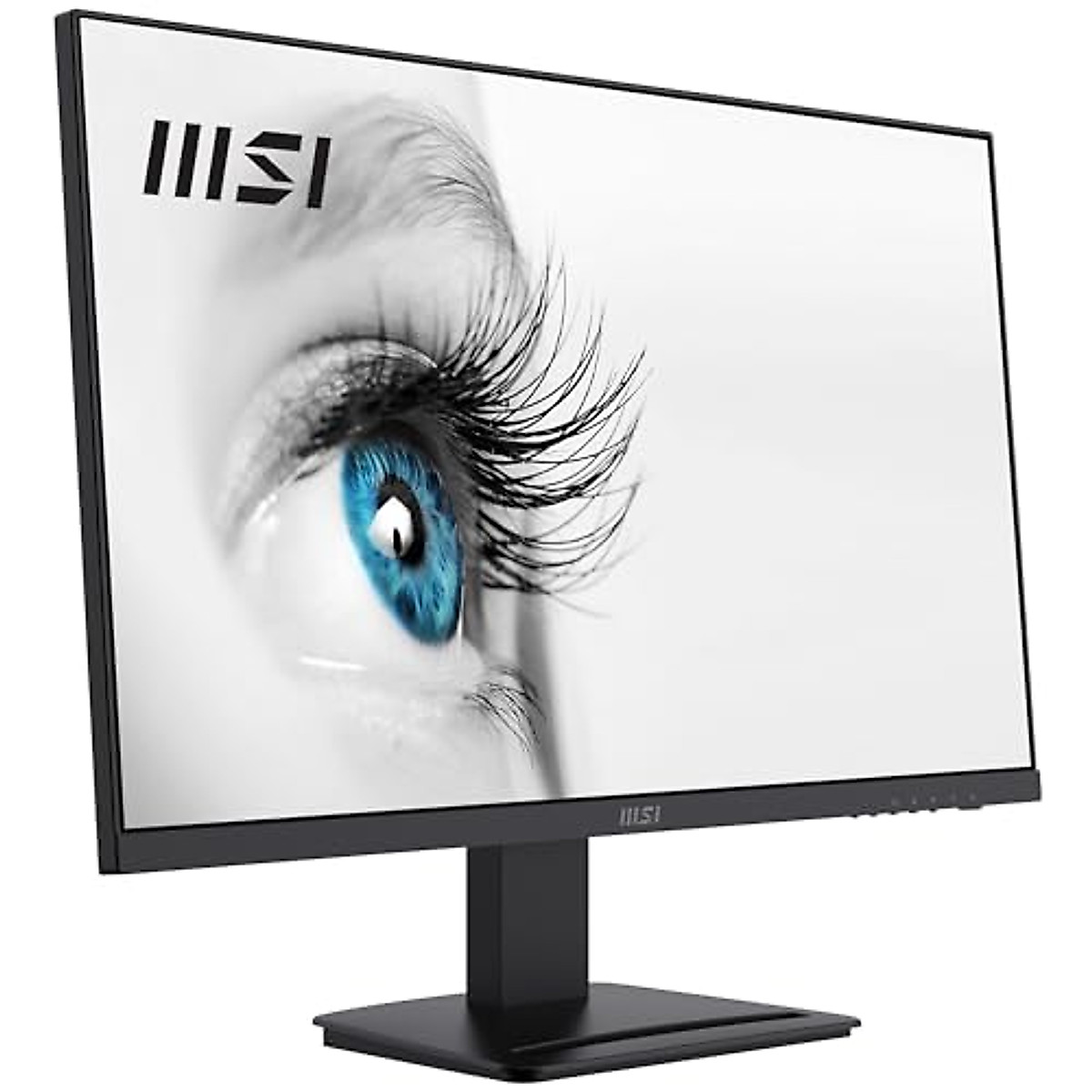 MSI Pro MP273QV, 27" Monitor, 2560 x 1440(QHD) VA, 75Hz, TUV Certified Eyesight Protection, 1ms, Displayport, HDMI, Tilt, Black
