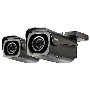 Lorex LNB8973B 4K Nocturnal Motorized Varifocal Zoom Lens IP Camera, 4X Optical Zoom, 2.7-12mm, IR Night Vision 250ft, Color Night Vision, PoE, Camera Only (M.) (Renewed)