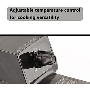 6-inch Small Electric Skillet - with glass lid - Serves 1 to 2 People