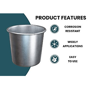 Lot 10 Seamless Metal Votive Candle Molds