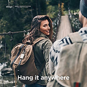 elago Suit Case Compatible with AirPods Pro Case [White] - Premium Silicone, Shock Absorbing Drop Protection, Supports Wireless Charging, Adhesive Tapes Included