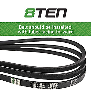 8TEN Deck Belt for Husqvarna 61 inch iZ 4821 52223 6125 LZ 25 5225 5227 6127 6130 Zero Turn Mower 510201301