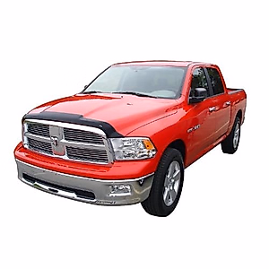 Auto Ventshade [AVS] Aeroskin Hood Protector | 2014 - 2018 GMC Sierra 1500, 2019 GMC Sierra 1500 Limited, Low Profile/Flush - Smoke | 322075