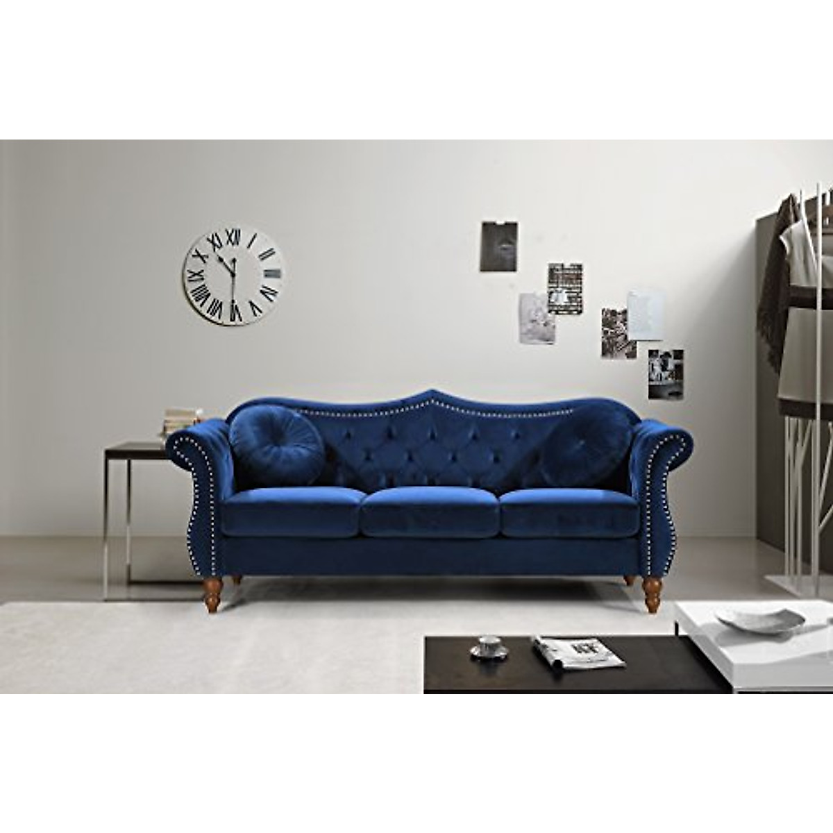 Container Furniture Direct Anna1 Sofa, Blue