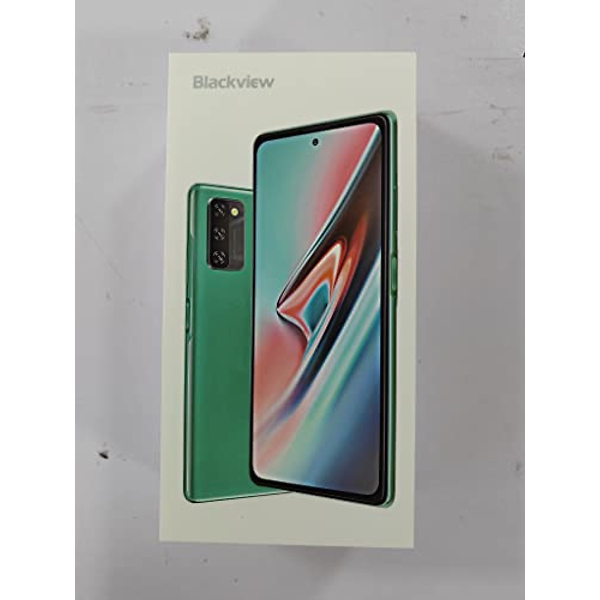 Blackview Unlocked Cell Phone, A100 Android Phone 6.67" FHD+ Punch Hole Screen, 4G Global Bands Dual Sim Unlocked Phones 6GB+128GB ROM/TF 512GB, Octa Core Processor Smartphone 12+8MP, 2.4/5G-WiFi NFC
