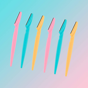 Eyebrow Razor 62 Pcs Multipurpose Exfoliating Dermaplaning Tool Trimming and Shaving Grooming for Face and Eyebrow Shaper for Women and Man