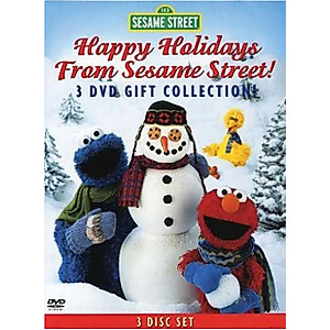 Sesame Street Holiday 3-DVD Gift Collection (Elmo's World: Happy Holidays! / Elmo Saves Christmas / Christmas Eve on Sesame Street) [DVD]
