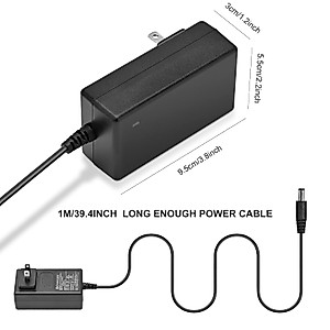 24V 1A Massage Gun Charger ，DC 24V or 25.2V 1A Massage Gun Power Cord Muscle Blaster Massage Gun Charger