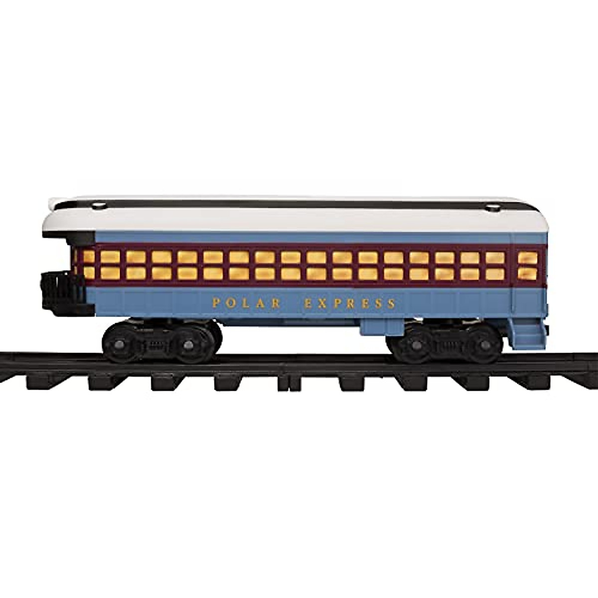 Lionel The Polar Express Ready-to-Play Set, Battery-Powered Berkshire-Style Model Train Set with Remote