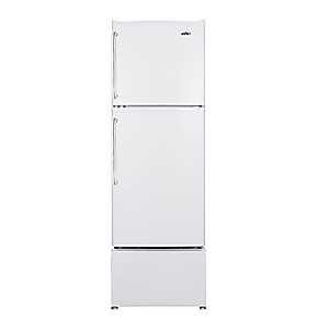Summit Appliance FF711ESAL 19 inches Wide Senior Living Refrigerator-Freezer, Towel Bar Handles, No-Frost Operation, Interior light, ADA Compliant, Anti-tip Bracket, Adjustable Thermostat, White