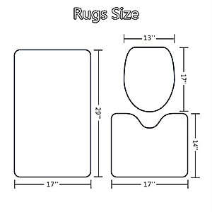 JAWO Baseball Shower Curtain Set, Water Fire Baseball Sports Decor Bathroom Sets with Shower Curtain and Rugs and Accessories 12 Hooks