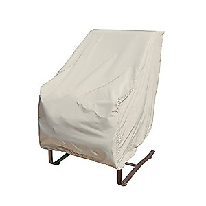 TREASURE GARDEN HIGH Back Dining Chair Protective Cover