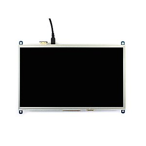 waveshare 10.1inch Resistive Touch Screen LCD Compatible with Raspberry Pi 4B/3B+/3A+/2B/B+/A+/Zero/Zero W/WH/Zero 2W CM3+/4 1024×600 Resolution HDMI IPS Supports Windows