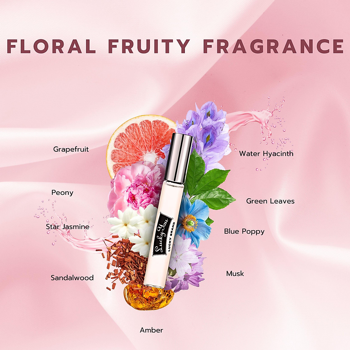 Lucky You Perfume for Women Mini EDT Rollerball Roll-On 0.33 Ounce
