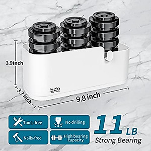 GTYCRH Shower Caddy, Bathroom organizer, Adhesive Shower Organizer No Drilling, Large Capacity,Plastic Bathroom Shower Organizer, Shower Shelf for Inside Shower