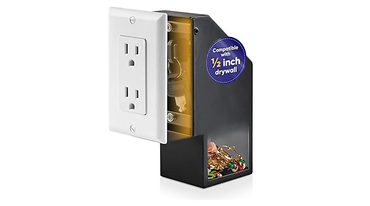 Elder Welder Hidden Wall Safe Outlet - Discreet Security for Valuables