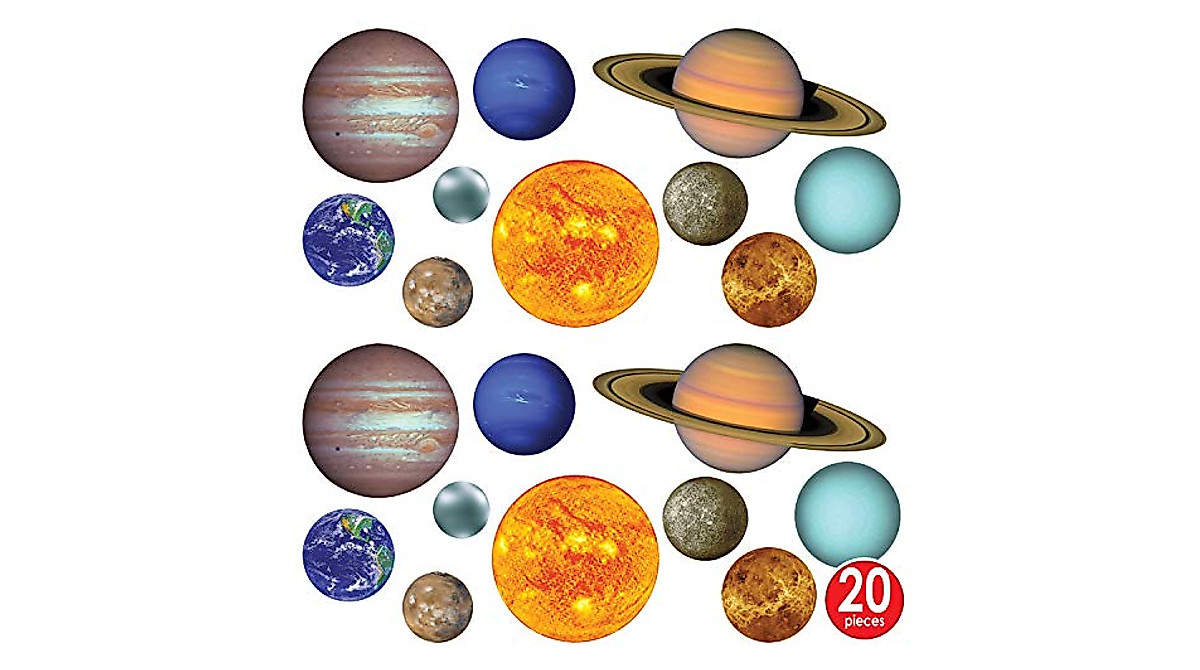 Beistle Solar System Cutouts for Parties - 20 Pieces