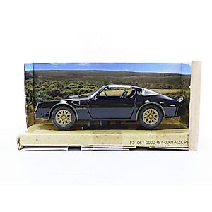 Jada Toys Hollywood Rides Smokey & The Bandit 1977 Pontiac Firebird 1: 32 Diecast Vehicle (31061), Black