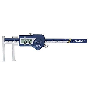 SHAHE Electronic Inside Groove Caliper with Knife Edge, 8-150mm Range, 0.01mm Resolution,Accuracy ±0.04mm,Stainless Steel, Inch/Metric,Battery Included