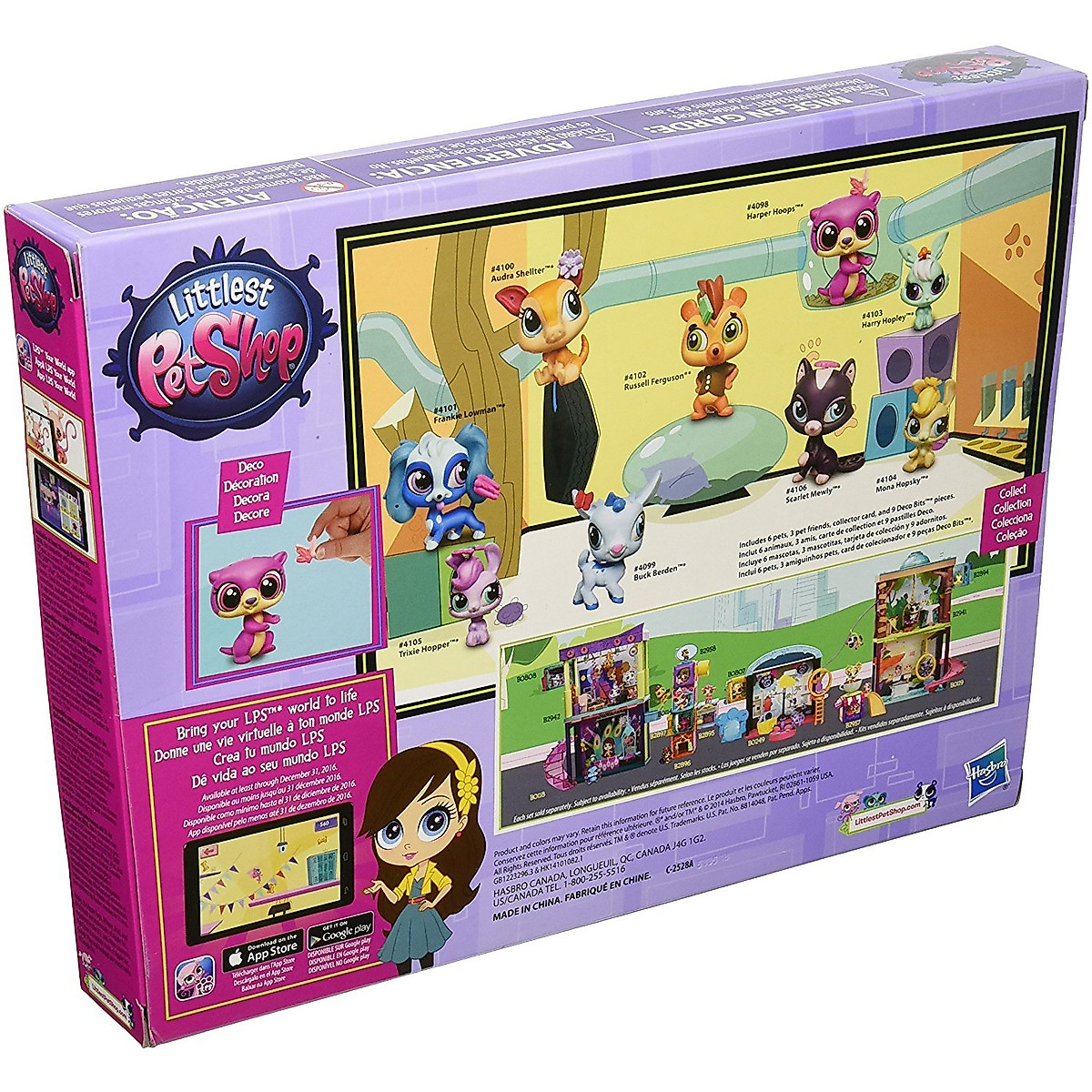 Littlest Pet Shop Playtime Adventures 9 Pack