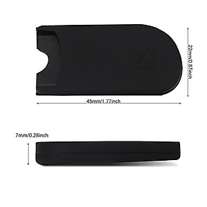 Saxophone Thumb Rest, 2Pcs Comfortable Rubber Finger Rest Cushion Pads for Soprano Alto Tenor Sax sax thumb rest cushion