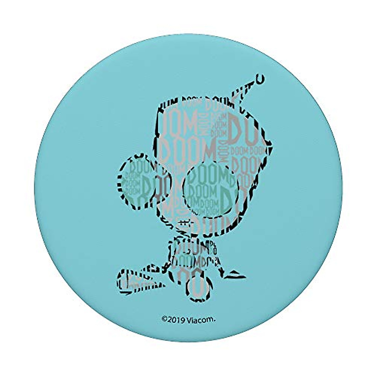 Invader Zim Gir Doom Fill PopSockets PopGrip: Swappable Grip for Phones & Tablets