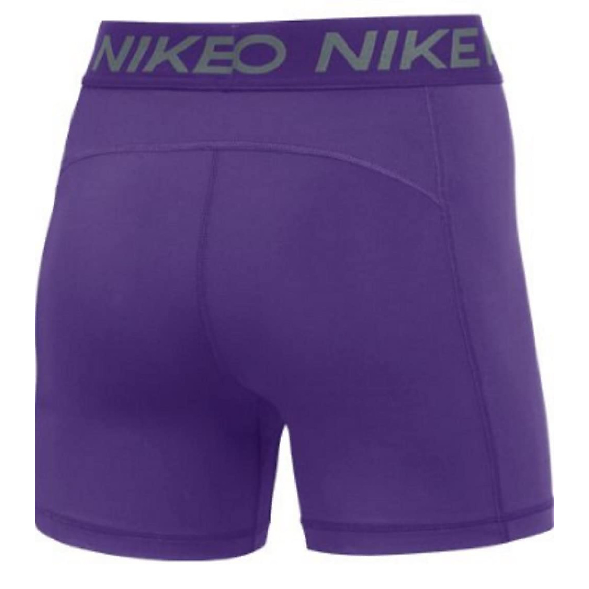Nike Women's Pro 365 5 Inch Shorts (Medium, Purple)