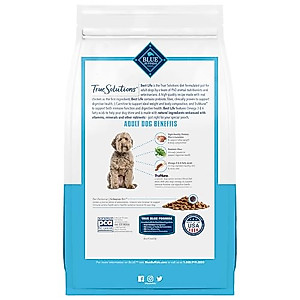 Blue Buffalo True Solutions Best Life Natural Dry Food for Adult Dogs, Chicken, 11-lb. Bag