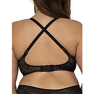 Smart & Sexy womens Sa1451 Bra, Black Hue (Smooth Lace), Large US