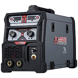 AmicoPower MTS-185,Multi-function 185-Amp MIG/MAG/Flux-cored/Lift-TIG/Stick Arc DC Inverter Welder,Can weld all metals,Spool gun weld aluminum.