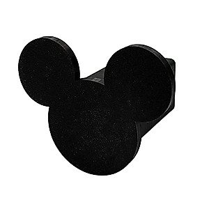Mickey Mouse Cookie Solid Black Hitch Cover