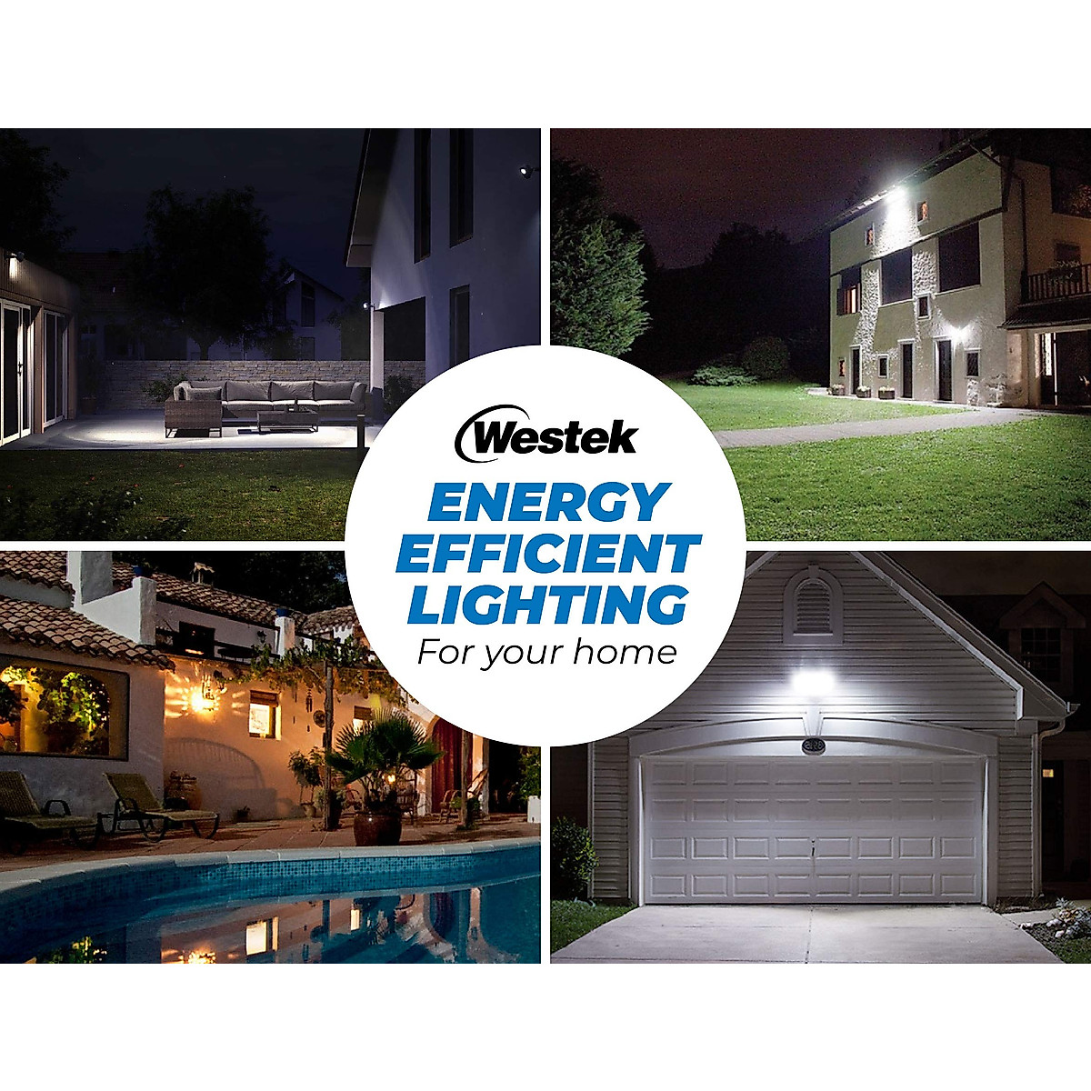 Westek Screw In Motion Sensor Light Socket for Outdoor Lighting - This Motion Sensor Light Socket Adapter Turns On Lights When Movement is Detected, 20ft Distance - (OMLC163BC)