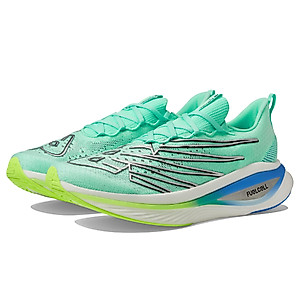 New Balance Women's FuelCell SuperComp Elite V3 Running Shoe, Bright Mint/Pixel Green, 7.5