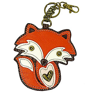 CHALA Laser Cut Crossbody Shoulder bag Tote Bag Faux Leather Brown (Orange Fox)