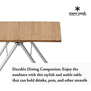 Snow Peak My Bamboo Table
