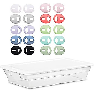 JNSA Fit in Case Airpod Pro Earbuds Ear Skins Earbud Cover Ear Tips Covers Compatible with AirPods Pro, Ultra-Thin Anti-Slip Earbuds Covers ,10 Pairs 10 Colors
