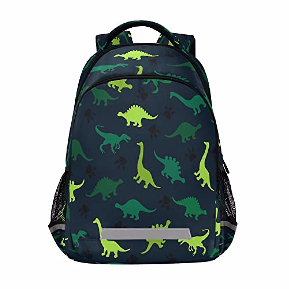 MNSRUU Elementary School Backpack Cartoon Dinosaur Kid Bookbags for Boys Girl Ages 5 to 12