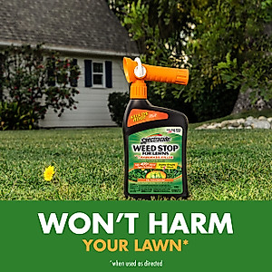 Spectracide Weed Stop For Lawns Plus Crabgrass Killer Concentrate, Kills Crabgrass On Lawn, 32 fl Ounce (RTS QuickFlip Spray)