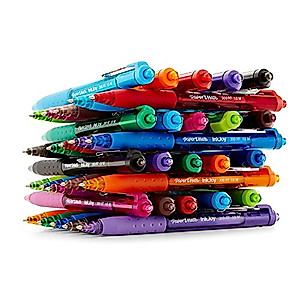 Paper Mate InkJoy 300RT Retractable Ballpoint Pens, Medium Point, Blue, 12-Count