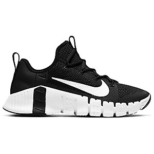 Nike Womens Free Metcon 3 Training Shoe Cj6314-010 Size 5.5 Black/White-Volt