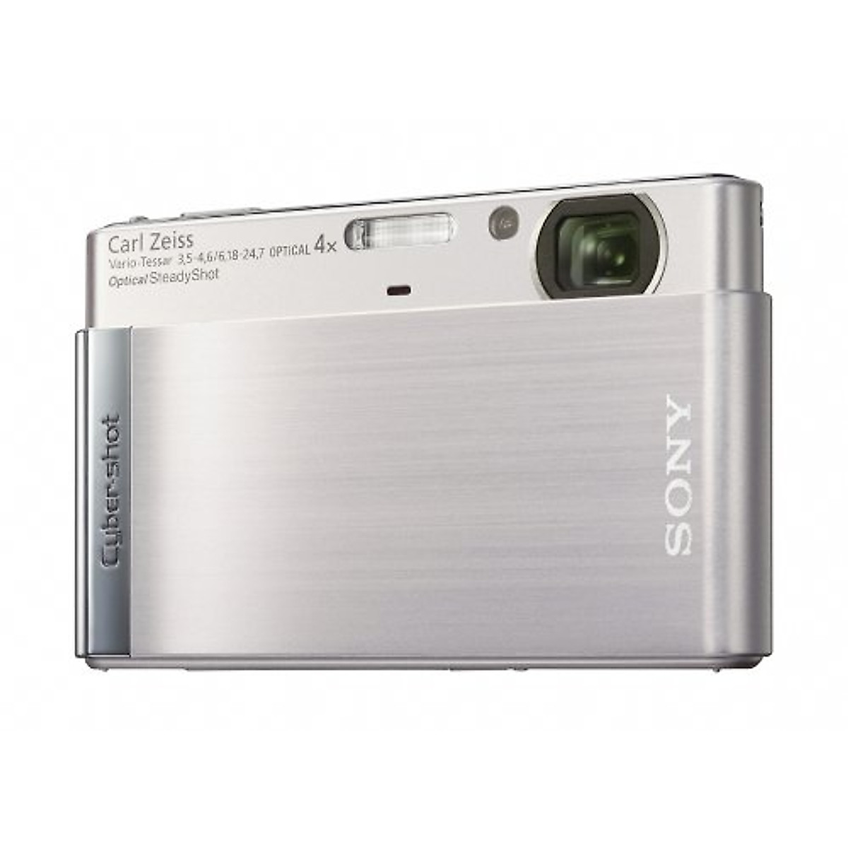 Sony Cyber-shot DSC-T90 12.1 MP Digital Camera with 4x Optical Zoom and Super Steady Shot Image Stabilization (Silver)