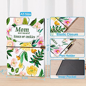 Unicorn Catcher Recipe Book to Write in Your Own Recipes, A5 Recipe Binder Personal Blank Recipe Book Make Your Own Family Cookbook with 24pcs Gift Stickers Idea Gift for Women Wife Mom