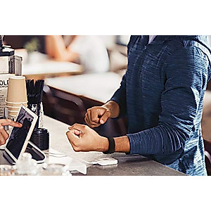 Fitbit Charge 4 Fitness and Activity Tracker with Built-in GPS, Heart Rate, Sleep & Swim Tracking, Black/Black, One Size (S &L Bands Included)