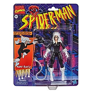 Hasbro Marvel Legends Black Cat 6" Figure from Spider-Man Vintage Collection
