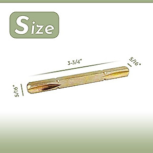 SyunsXoon Door Handle Spindle 3-3/4 inch Long Spare Patio Door Spindle Bar Replacement for Andersen Door Handle Parts 2579830