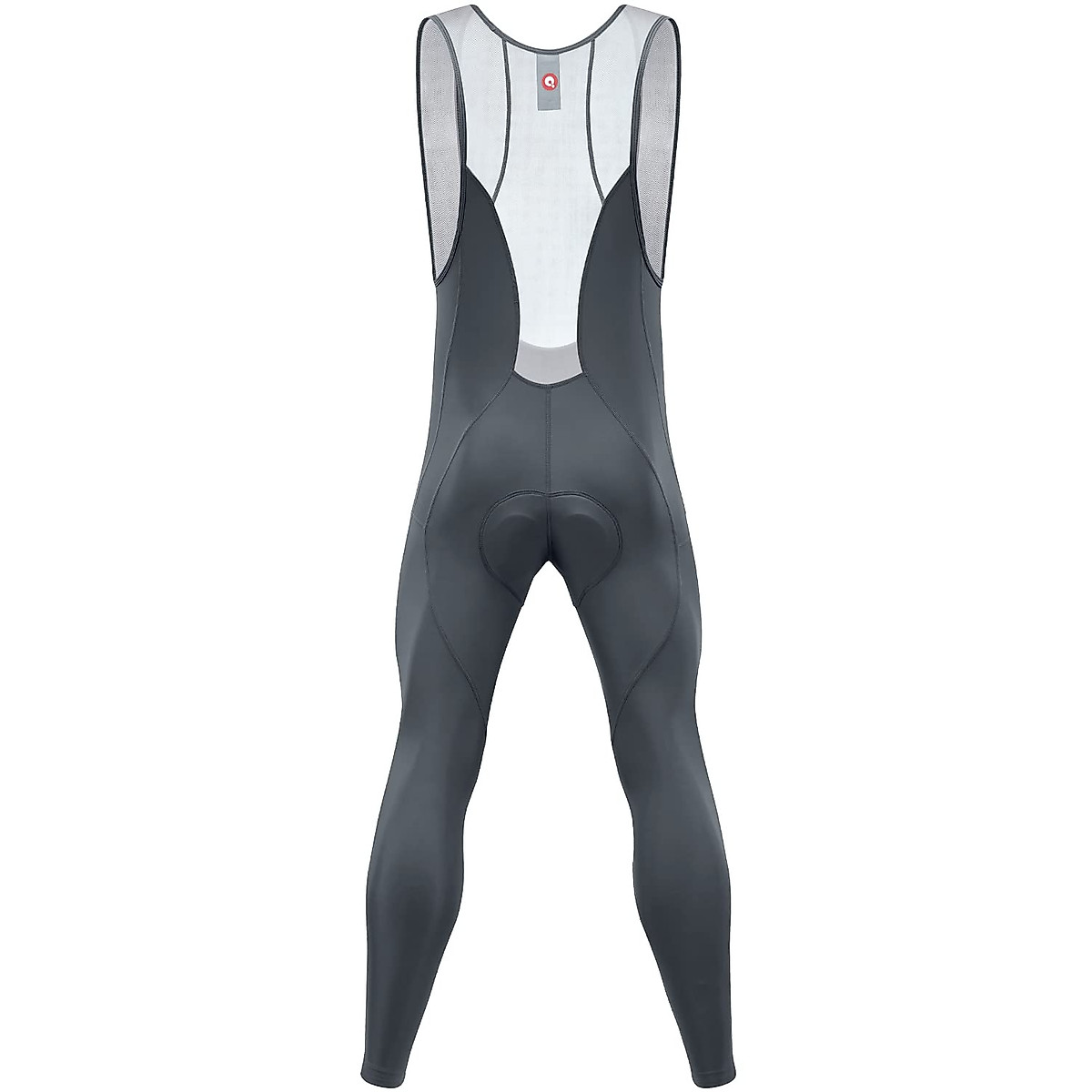 qualidyne Men's Cycling Bib Tights 3D Padded Winter Thermal Cold Weather Bike Bib Pants Biking Bicycle Long Leggings.