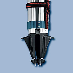 BOSCH Aluminum Heavy Duty Elevator Quick Clamp Tripod BT300, 45 Inch, Silver