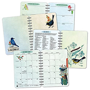 Geninne Zlatkis 2022 - 2023 On-the-Go Weekly Planner: 17-Month Calendar with Pocket (Aug 2022 - Dec 2023, 5" x 7" closed): Birds of a Feather