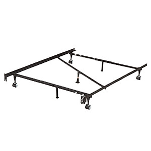 KB Designs - Metal Commercial Grade Adjustable Bed Frame, Twin Twin XL Full Full XL Queen